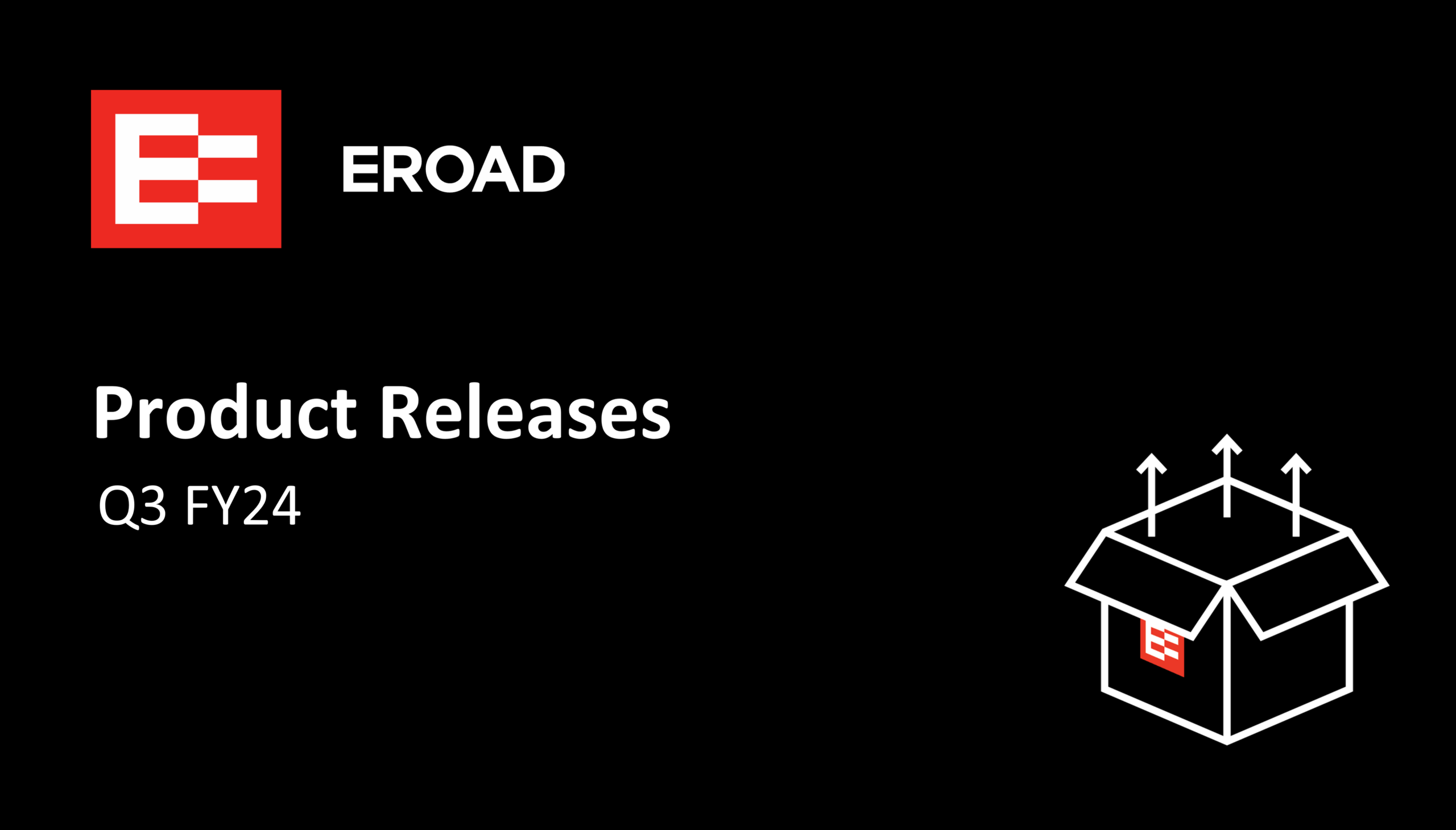 EROAD Fleet Management Software Releases & New Features – December 2023 ...